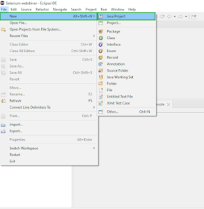 Download Selenium WebDriver JAR Files and Set Up in Eclipse
