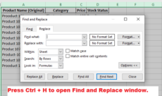 How to Replace Words in Excel (Formulas + Find and Replace)