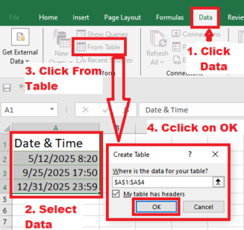 How to Separate Date and Time in Excel: 6 Best Mathods