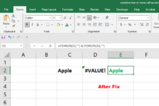 Fixing Common Errors When Combining Columns in Excel