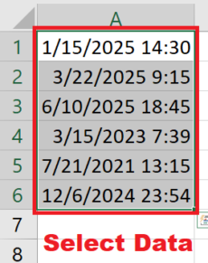 How to Separate Date and Time in Excel: 6 Best Mathods