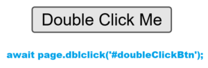 How to Perform Double Click in Playwright Using dblclick()