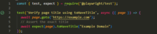 How to Verify/Assert Title Using toHaveTitle() in Playwright