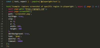 How to Take Screenshot in Playwright With Example
