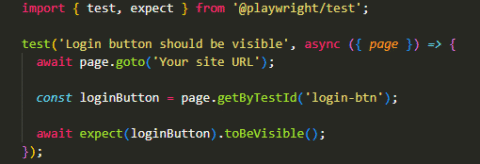 How to Locate Elements by Test ID in Playwright?