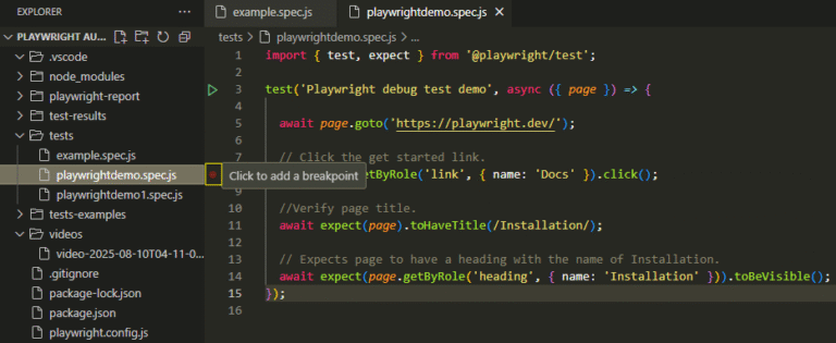 How to Debug Test in Playwright – 5 Ways