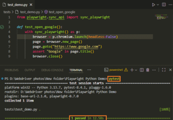 Playwright Python Automation: Complete Tutorial for Beginners