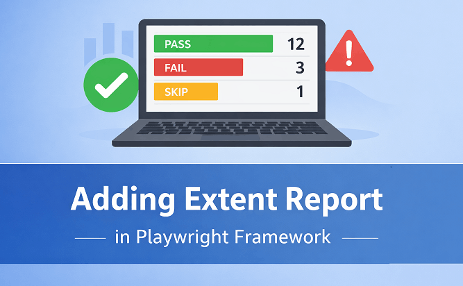 How to Add Extent Report in Playwright Framework Step 8