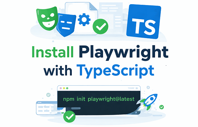 Install Playwright with TypeScript and Run Your First Test